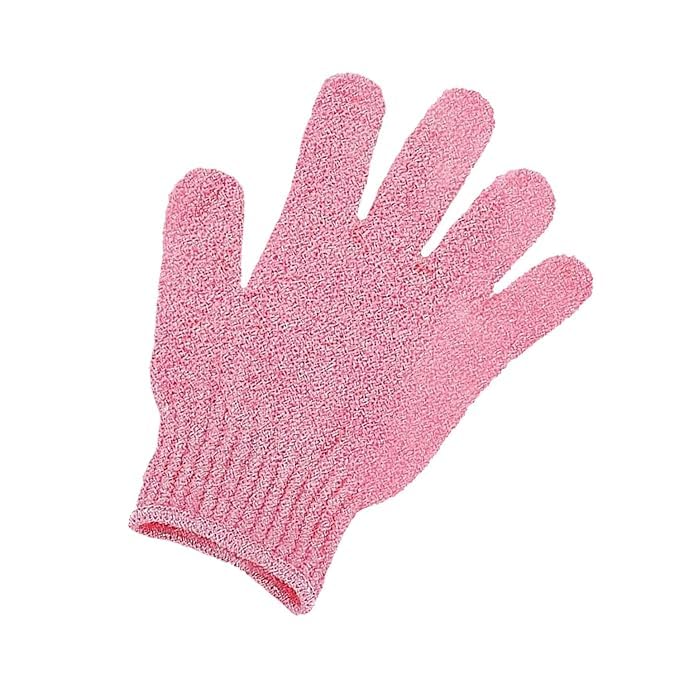 Istore Double Sided Exfoliating Gloves Body Scrubber Scrubbing Glove ...