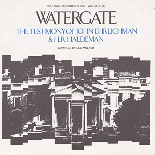 Amazon.com: Watergate, Vol.5: The Testimony of John Ehrlichman and H. R ...