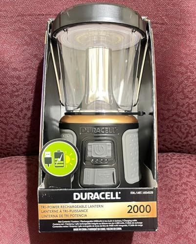 Duracell - 2000 lumens LED Flashlight with 360° and 180° Illumination ...