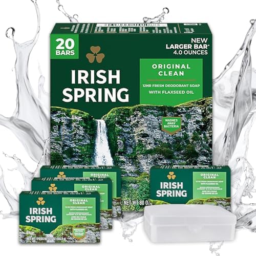 Amazon.com: Irish Spring Original Deodorant Bar Soap, 12 Count