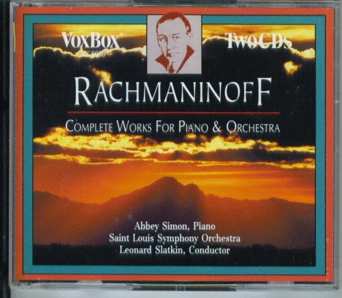 Sergei Rachmaninov, Leonard Slatkin, Abbey Simon, Saint Louis Symphony ...