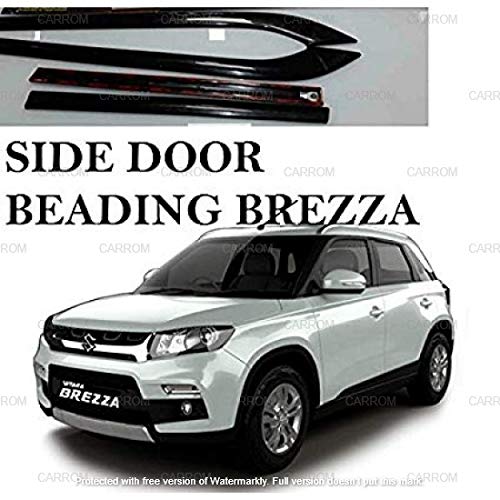 Carrom- Black Side Beading Beeding For Vitara Brezza Set Of 4 : Amazon ...