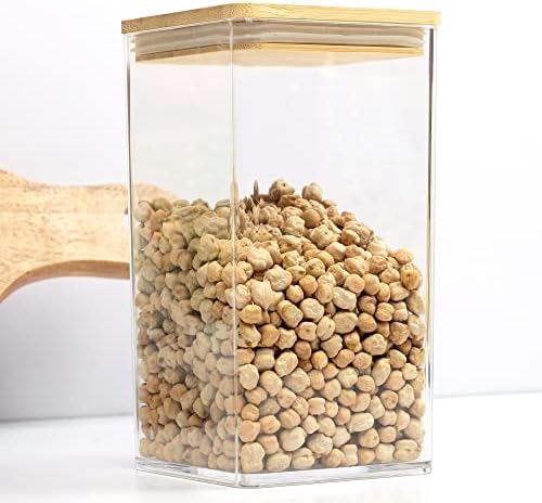 Buy Anko 1 Litre Tall Airtight Transparent Plastic Food Storage ...