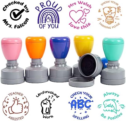 Custom Teacher Stamps, Self Inking Stamp Teachers Elementary, for ...