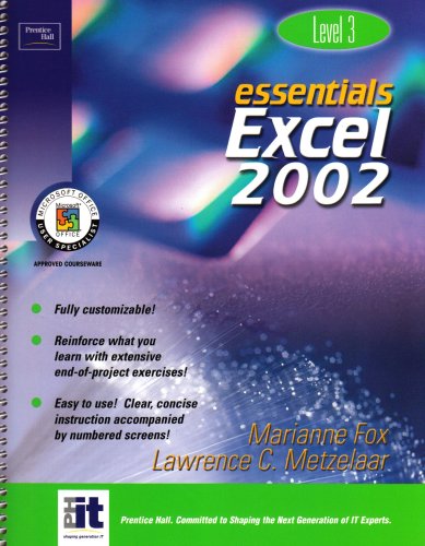Buy Essentials: Excel 2002 Level 3 (Essentials 2002) Book Online at Low Prices in India ...