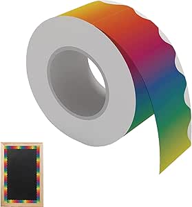 Rainbow Borders Classroom Bulletin - Rainbow Bulletin Board Borders ...