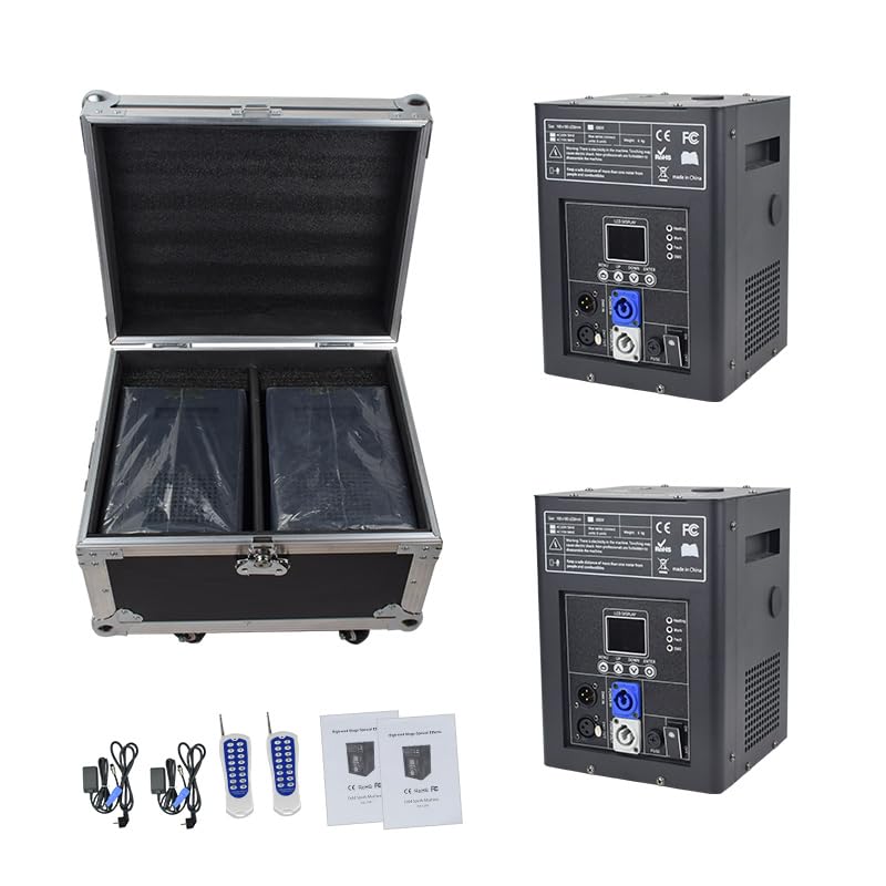 2PCS Black 600W DMX Wireless Remote Control Stage Equipment Special ...