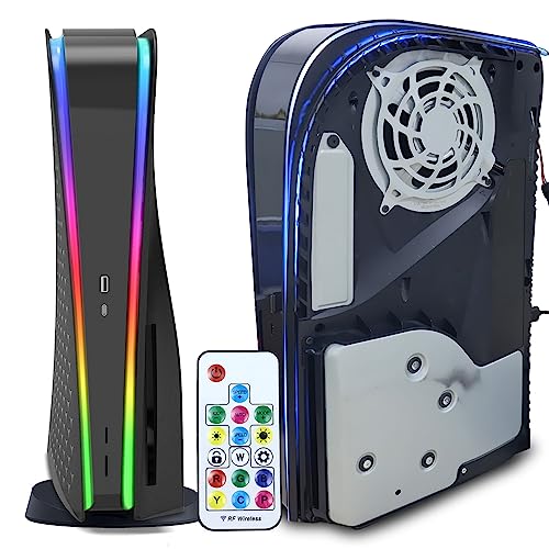 Snapklik.com : RGB Light Strip For PS5Accessories PS5 Glossy Face Plate ...