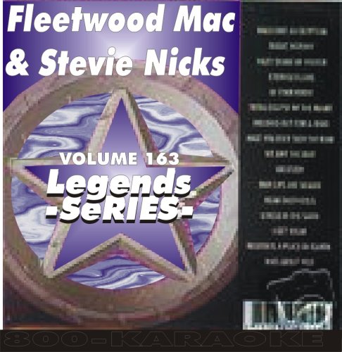 Legends - Stevie Nicks Fleetwood Mac 15 Song Karaoke CD+G Legends #163 ...