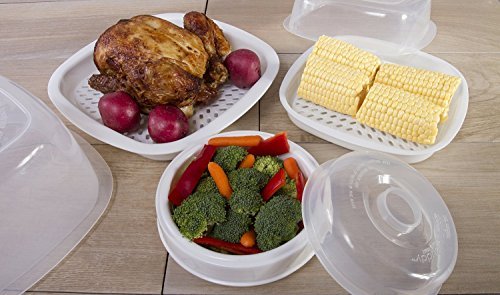 Microwave Cooking Set - 9 Piece Microwave Cookware Set by MicroBuddy ...