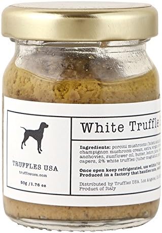 Amazon.com: TRUFFLES USA White Truffle Sauce 1.76 oz (50g) - Imported ...