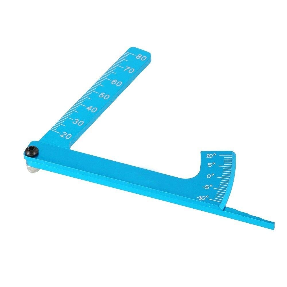 2X Aluminum Camber Scoop Ruler for RC Car Height & Wheel Rim Measuring ...