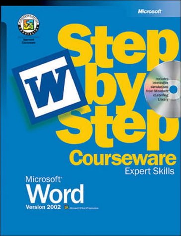 Buy Microsoft Word 2002 Step by Step Courseware Expert Skills Book ...