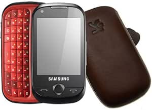 Original SunCase Tasche fuer - Samsung GT B5310 Corby Pro - Leder Etui ...