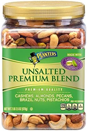 Amazon.com: PLANTERS Deluxe Lightly Salted Mixed Nuts, Party Snacks ...