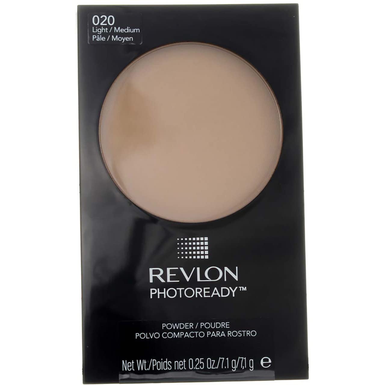 Amazon.com : Revlon PhotoReady Powder, Light Medium [020] 0.25 oz (Pack ...