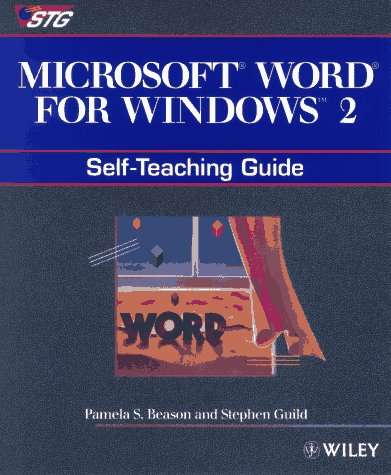 Buy Microsoft WORD for Windows 2: Self-teaching Guide Book Online at ...
