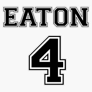 Amazon.com - Eaton - T Vinyl Waterproof Sticker Decal Car Laptop Wall ...