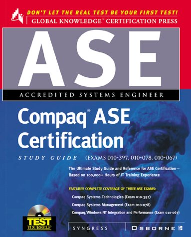 Amazon.com: Compaq ASE Certification Study Guide (Exams 010-397, 010 ...