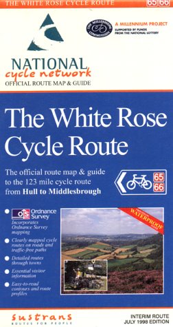 The White Rose Cycle Route: Official Route Map (National cycle network ...