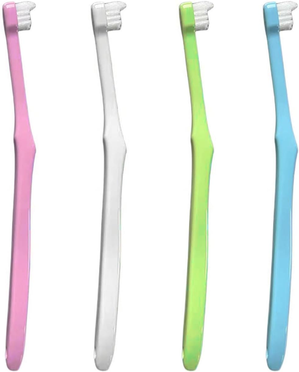 Amazon.com : HRASY Orthodontic Toothbrush Small Head End Tuft ...