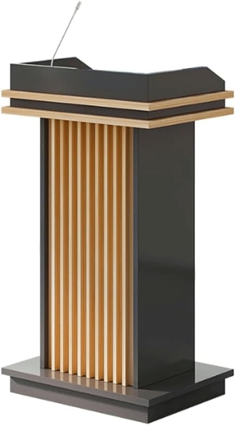 Buy CCNOS Wooden Podium,Portable Wooden Conference Debate Stand,Hostess ...