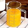 500ml Glass Measuring Cup Jug with Scale, Heat-Resistant Transparent ...