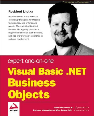 Expert One-on-One Visual Basic .NET Business Objects: Rockford Lhotka: 9781861007261: Amazon.com ...