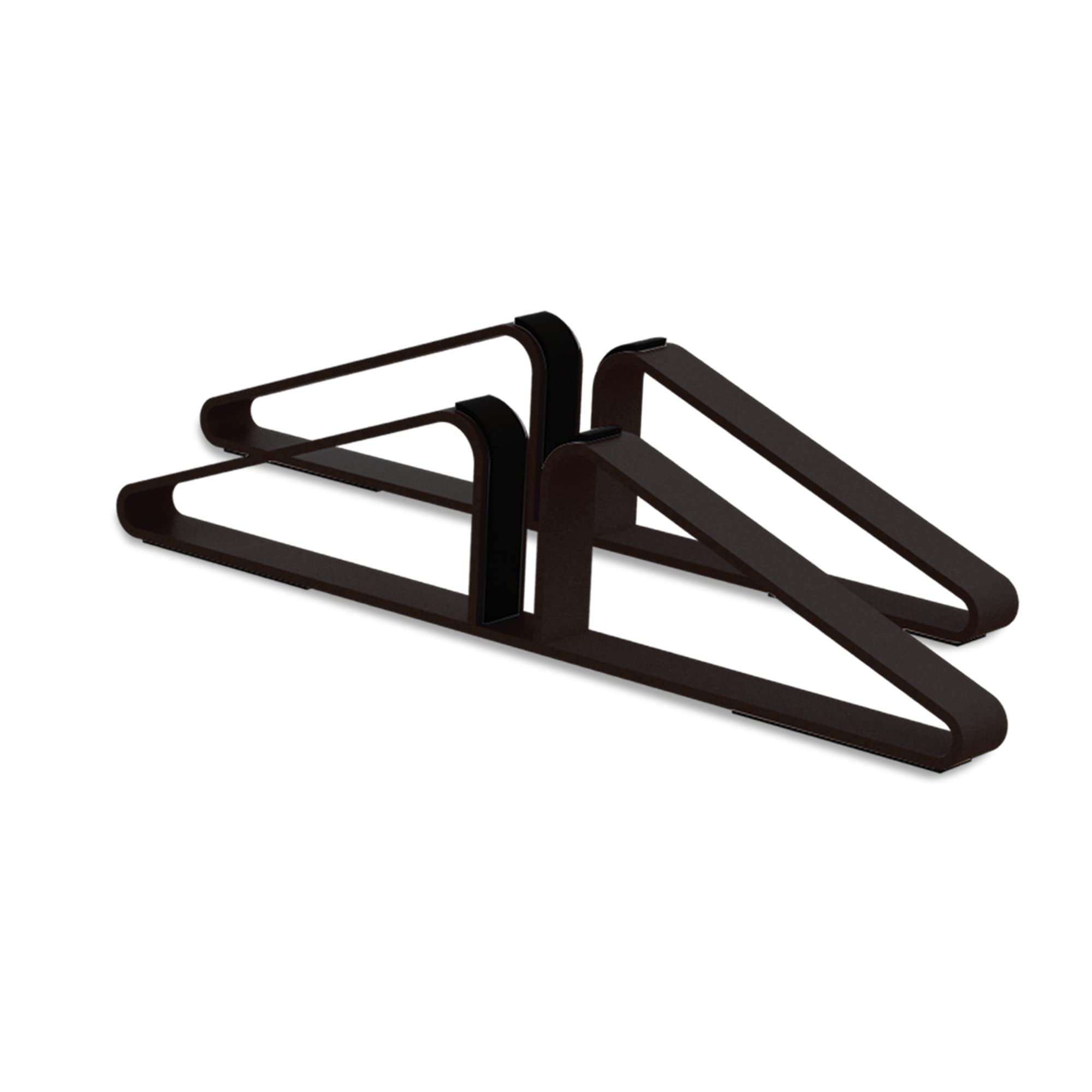 PUPETPO Freestanding Pet Gate Metal Support Feet, Triangle Support Feet ...