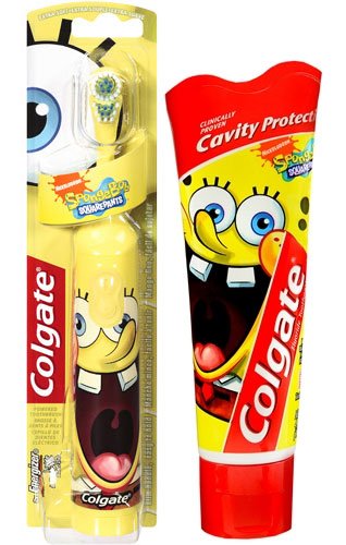 Buy SpongeBob SquarePants Ready.Set.Brush! 2 Piece Set Includes: (1 ...