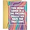 Amazon.com : Supoeguk Cute Poem Thank You Card for Best Friend, Sweet Appreciation Card for ...