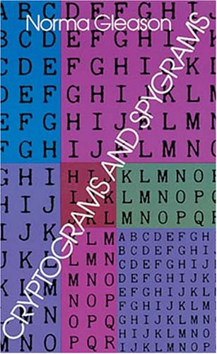 Cryptograms and Spygrams: Gleason, Norma: 9780486240367: Amazon.com: Books