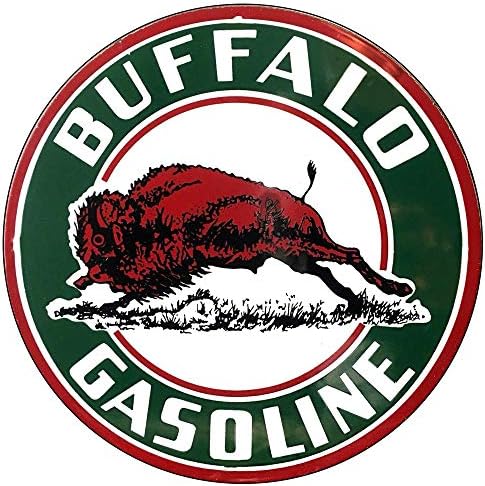 Amazon.com: Sylty Flying A Gasoline Gas Sign Retro Dad Garage Man Cave ...