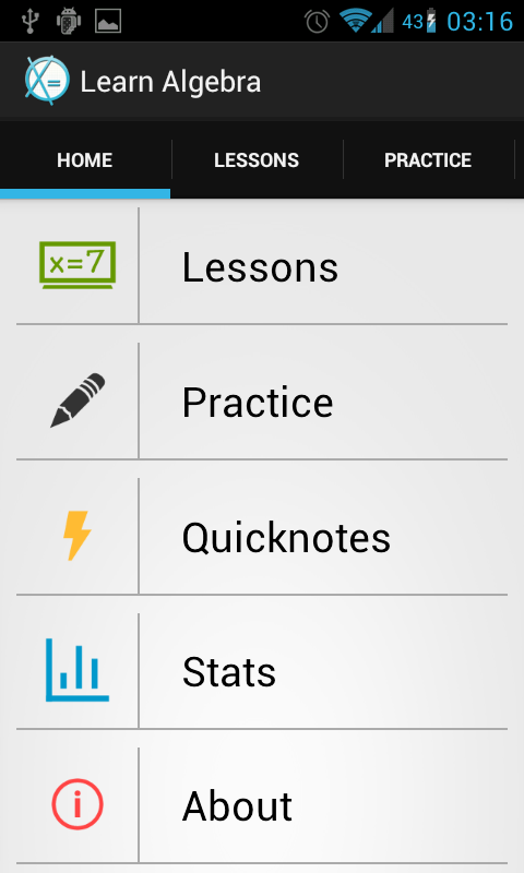 Learn Algebra - App on Amazon Appstore