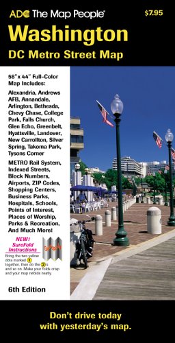 Amazon | Washington DC Metro Street | ADC, the Map People | World