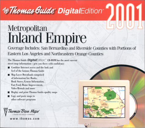 Thomas Guide 2001 Metropolitan Empire: Thomas Brothers Maps ...