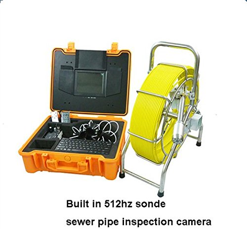 Buy GOWE 200ft / 60m push rod sewer inspection camera with waterproof ...