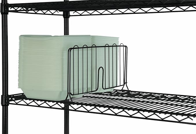 Amazon.com: Omega Products Corporation 30" Wide Black Wire Shelf ...