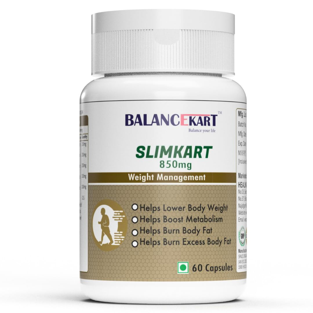 Balancekart Herbal Unisex SlimKart Fat Burner (Capsules) for Weight ...
