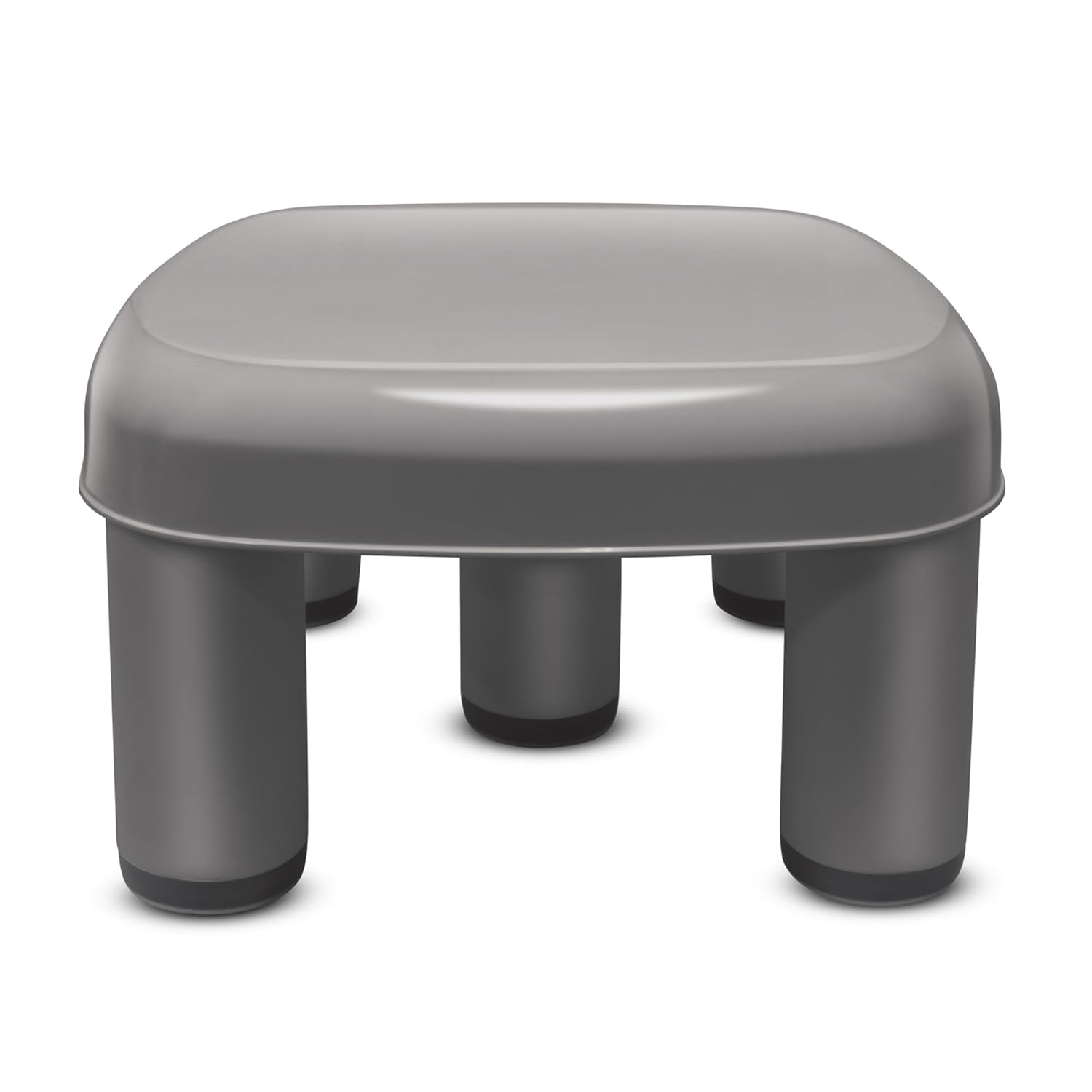 MILTON Hardy Plastic Stool, Grey | Bathroom | Kitchen | Home | Stool ...