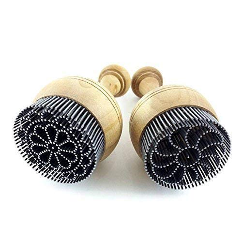 Amazon.com: Unique gifts for bakers, Uzbek bread stamp chekich set of ...