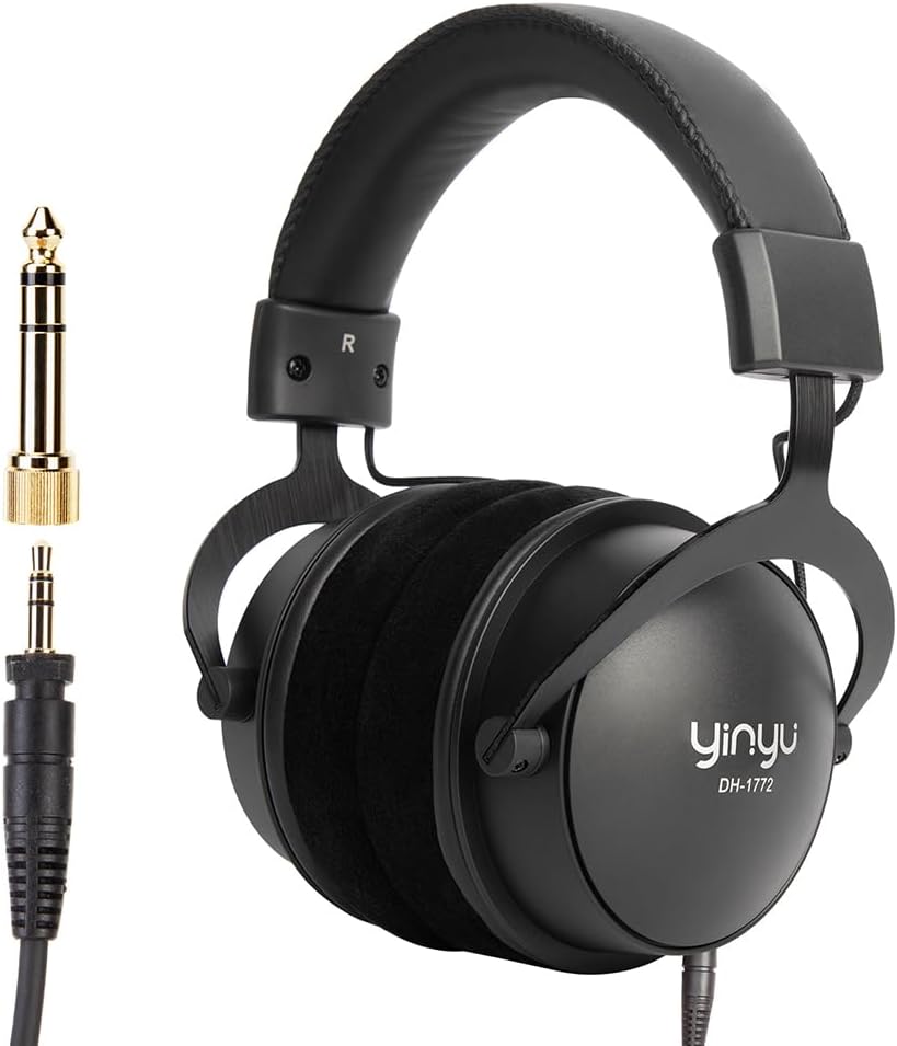 Amazon.com: MAONO Professional Studio Monitor Headphones - Over Ear ...
