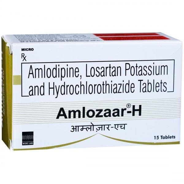 Amlozaar-H - Strip of 15 Tablets : Amazon.in: Health & Personal Care