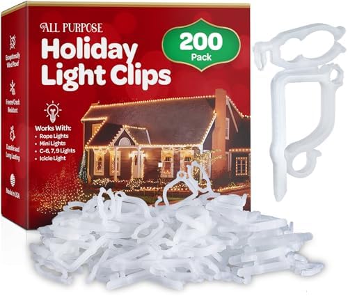 Amazon.com : Holiday Lighting Outlet Magnet Clip for C9 Holiday ...