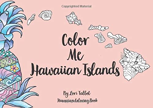 Amazon.com: Color Me Hawaiian Islands: Hawaiian Adult Coloring Book ...