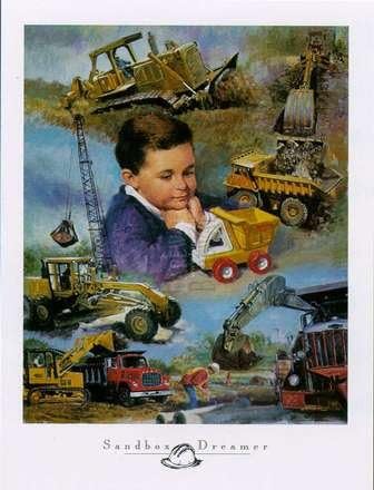 Amazon.com: Sandbox Dreamer - Poster by Clemente Micarelli (22 x 28 ...