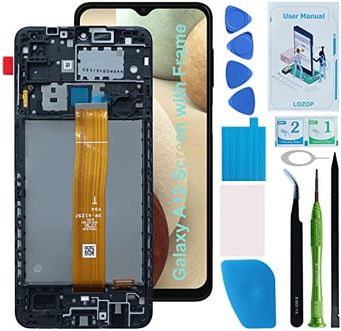 Amazon.com: Yodoit for Samsung Galaxy A12 Screen Replacement SM-A125F ...