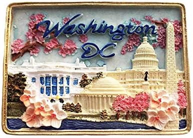 Amazon.com: Washington DC USA 3D Refrigerator Magnet Souvenirs Handmade ...
