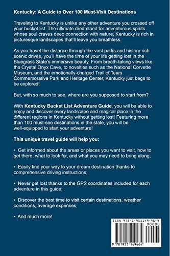 Snapklik.com : Kentucky Bucket List Adventure Guide: Explore 100 ...