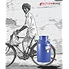 Buy ACTIONWARE Unbreakable Plastic Milk Can (40 Ltr.Container ...